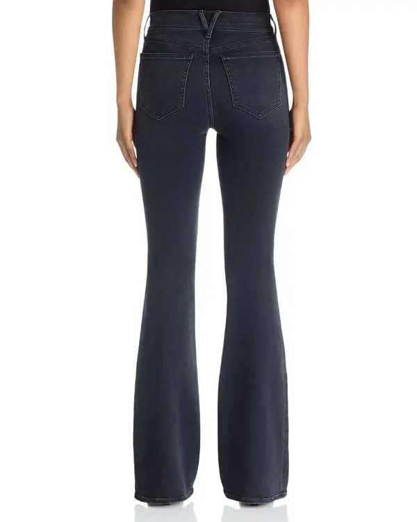 Veronica Beard Beverly Mid Rise Skinny Flare Jeans