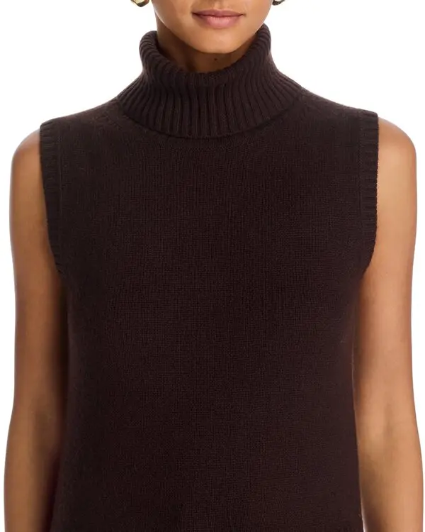 Veronica Beard Mazzy Cashmere Shell - Espresso