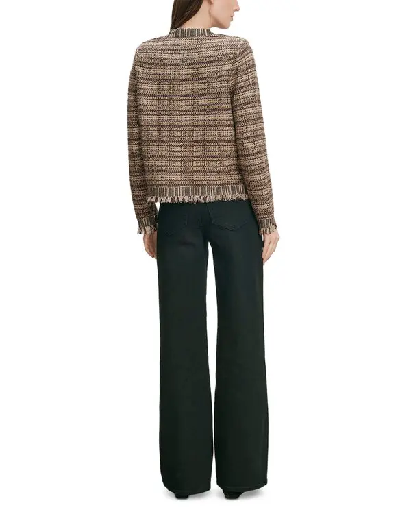 Veronica Beard Sariyah Button Front Knit Jacket