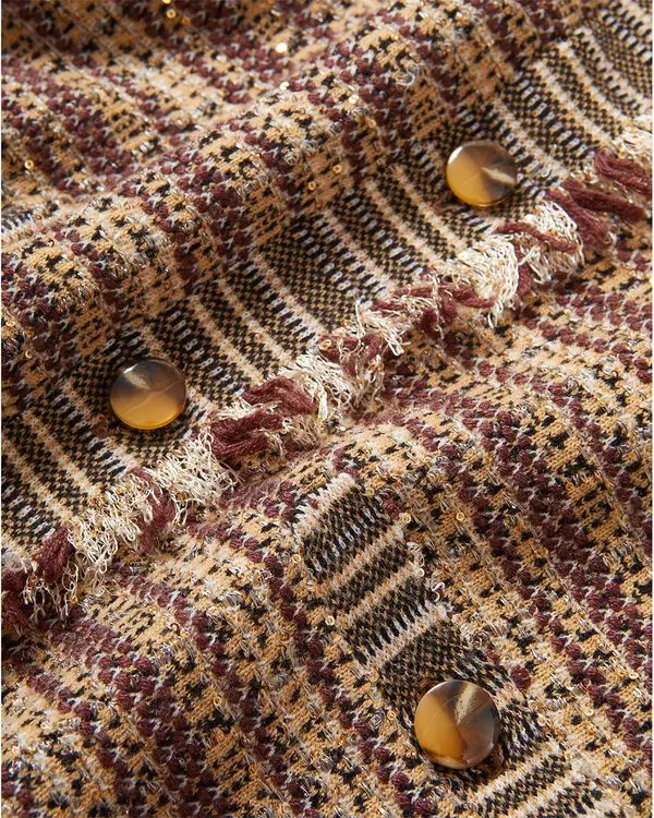 Veronica Beard Sariyah Button Front Knit Jacket