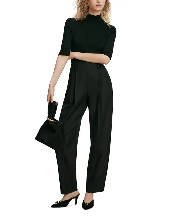 Veronica Beard Whitlock Pleated Pants