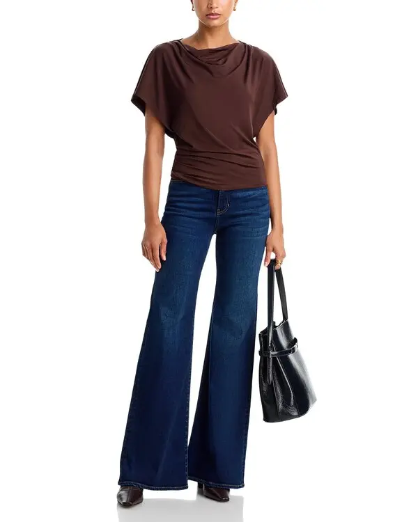 Veronica Beard Lila Draped Top