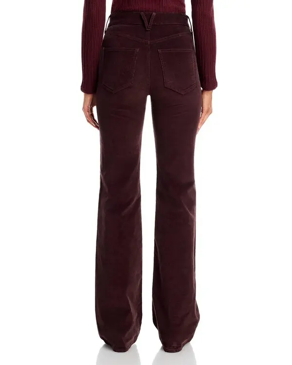 Veronica Beard Crosbie Corduroy High Rise Wide Leg Jeans