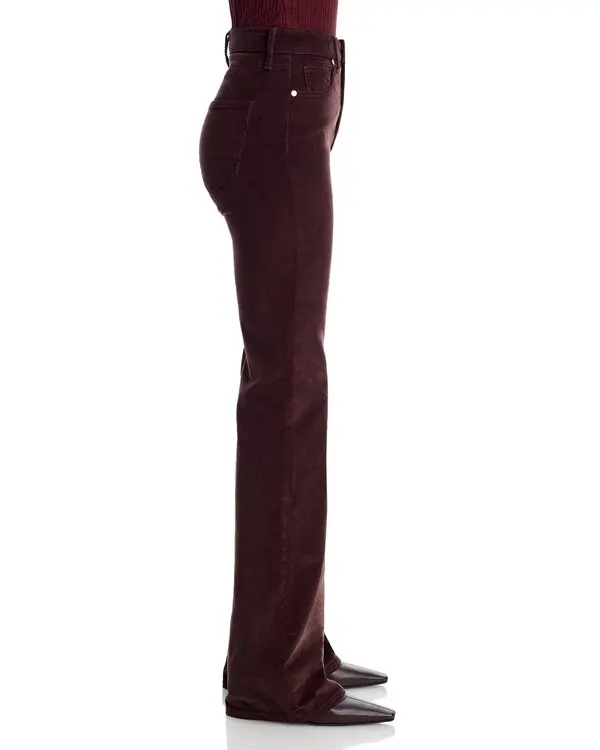 Veronica Beard Crosbie Corduroy High Rise Wide Leg Jeans