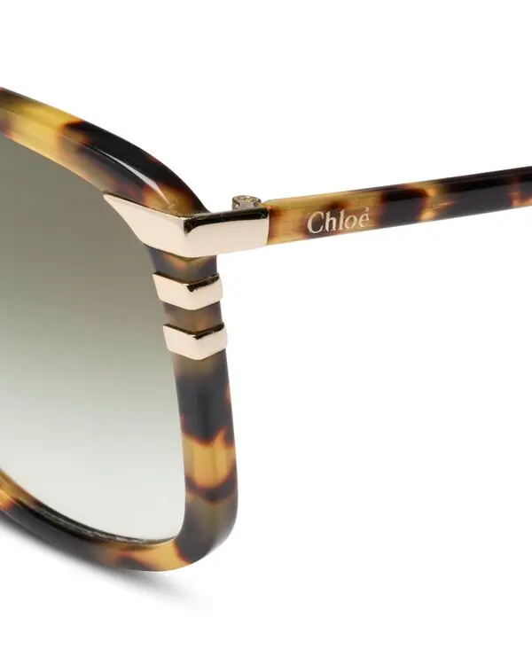 Chloé Square Sunglasses, 62mm