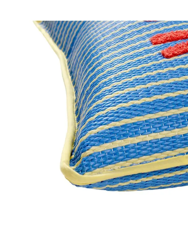 ZSA ZSA ZSU Rajpath Embroidery Cushion, 20l X 12w