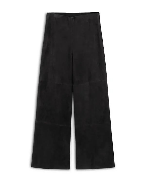ARMA Karina Suede Wide Leg Pants
