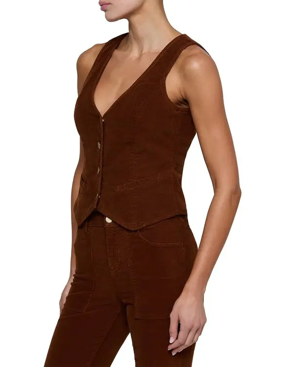 L'Agence Yelena Corduroy Vest