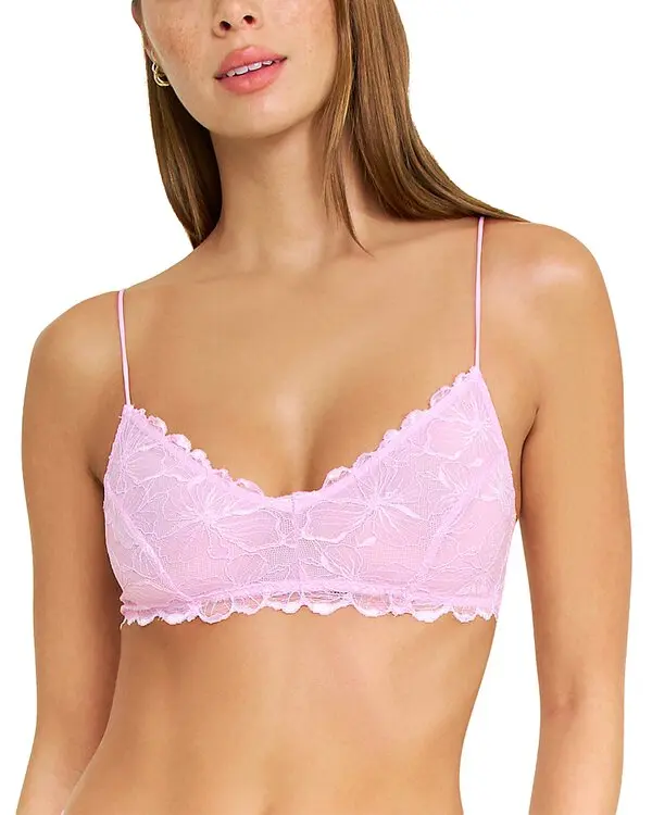 Honeydew Intimates Jessa Lace Bralette - Petal