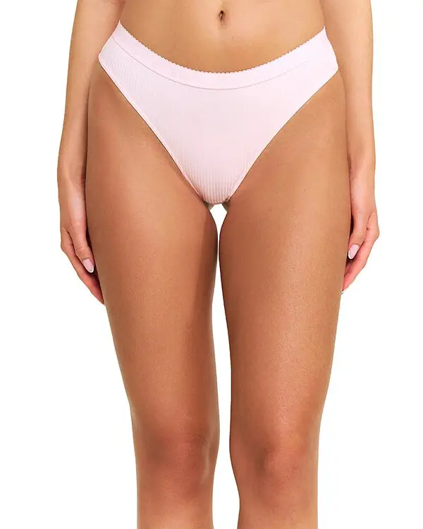 Honeydew Intimates Emma Logo Waistband Thong - Budding