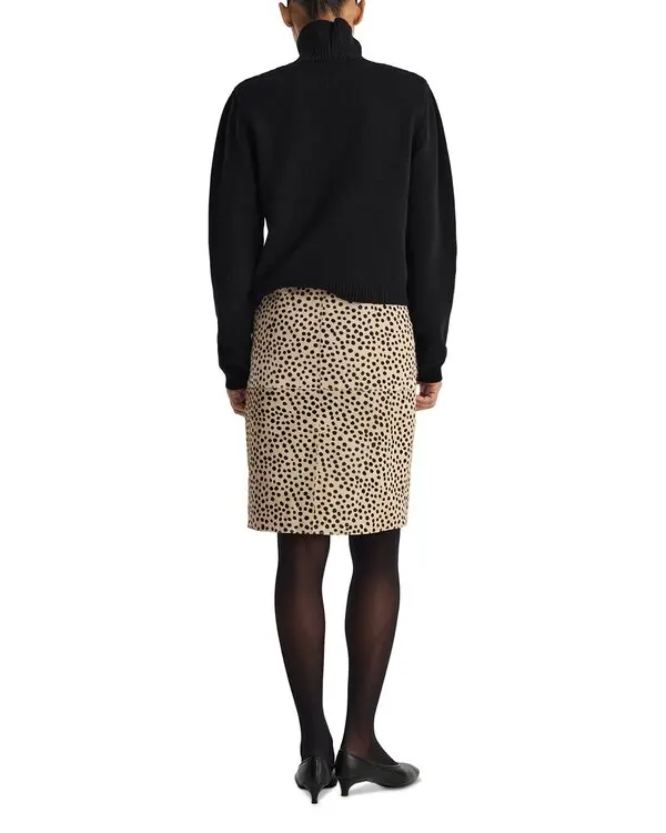 RÓHE Pony Hair Leather Skirt