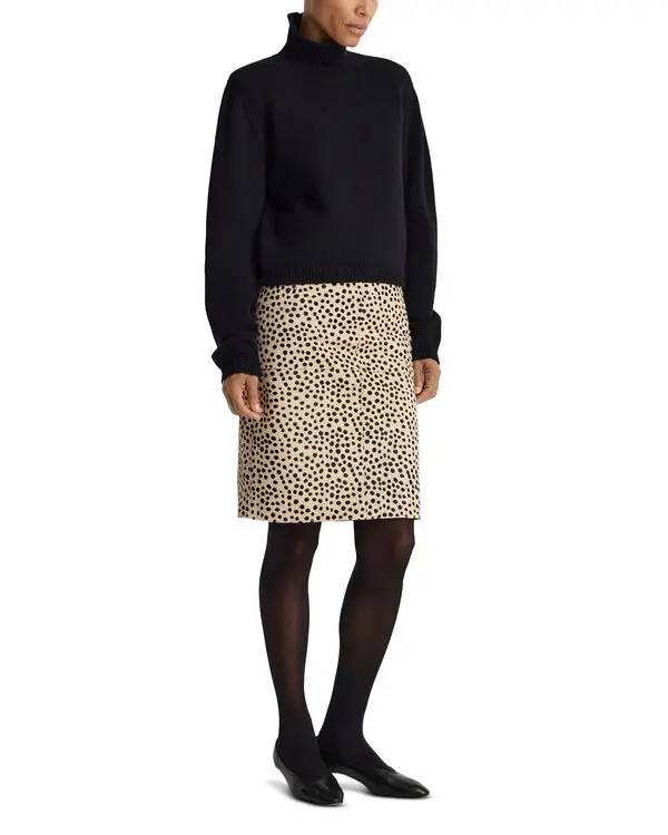 RÓHE Pony Hair Leather Skirt