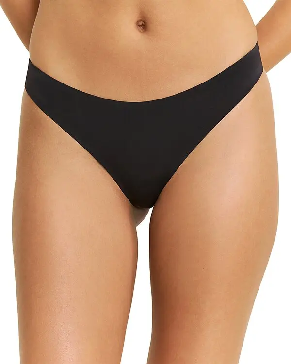 Honeydew Intimates Breeze Luxe Thong - Black