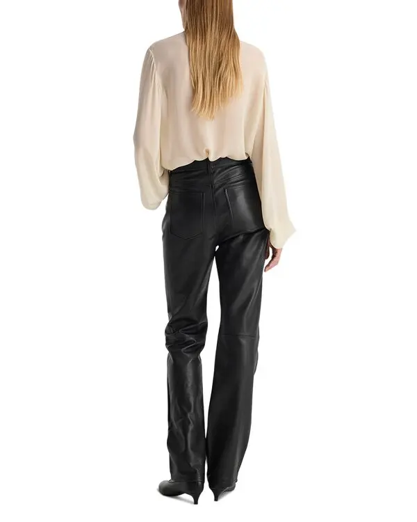 RÓHE Romantic Silk Long Sleeve Top