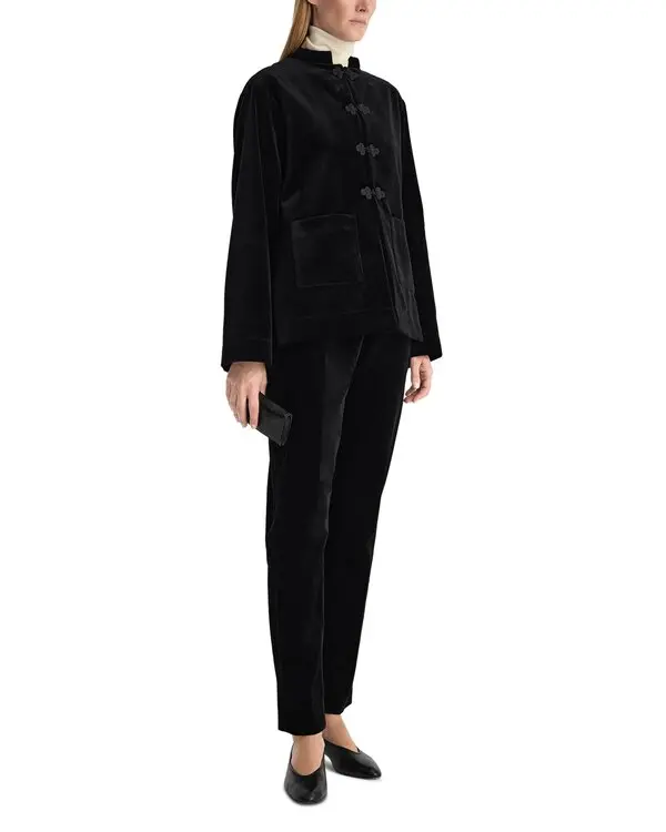 RÓHE Cotton Velvet Pankou Closure Jacket