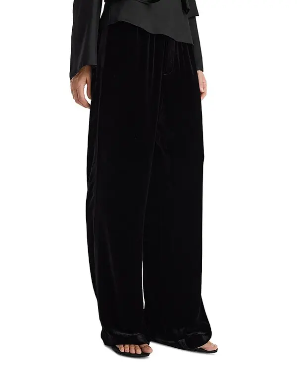 RÓHE Relaxed Velvet Trousers
