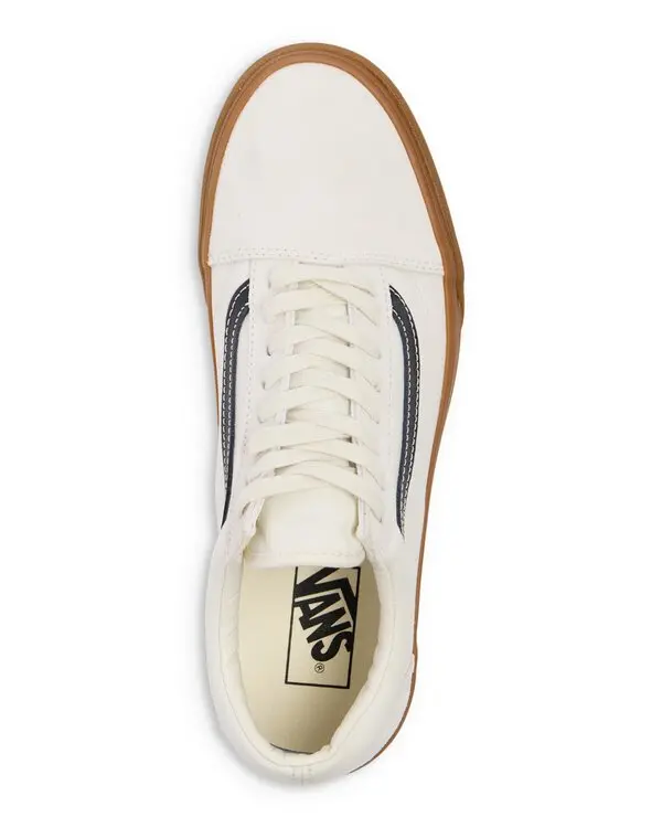 VANS Old Skool Lace-up Low Top Sneakers - White