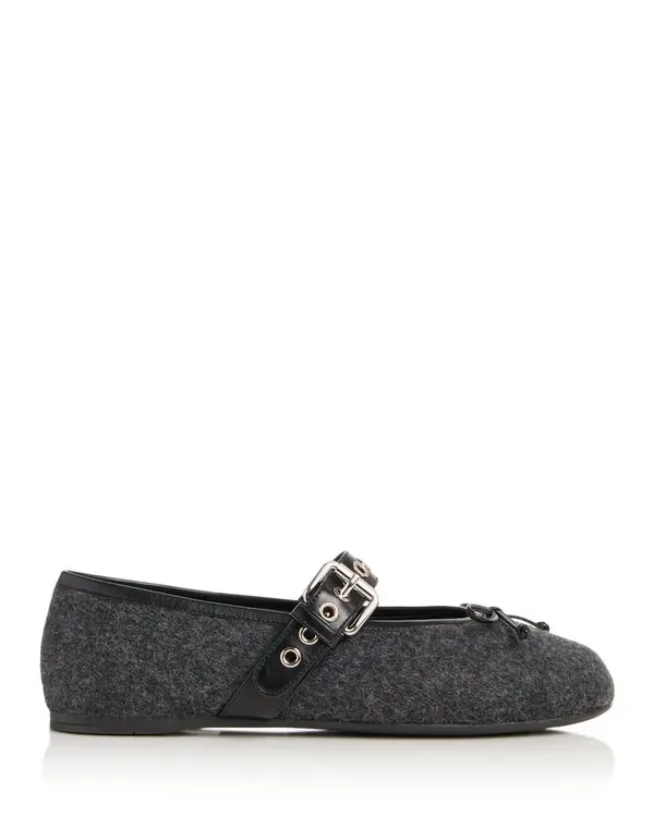 Miu Miu Mary Jane Ballerina Flats