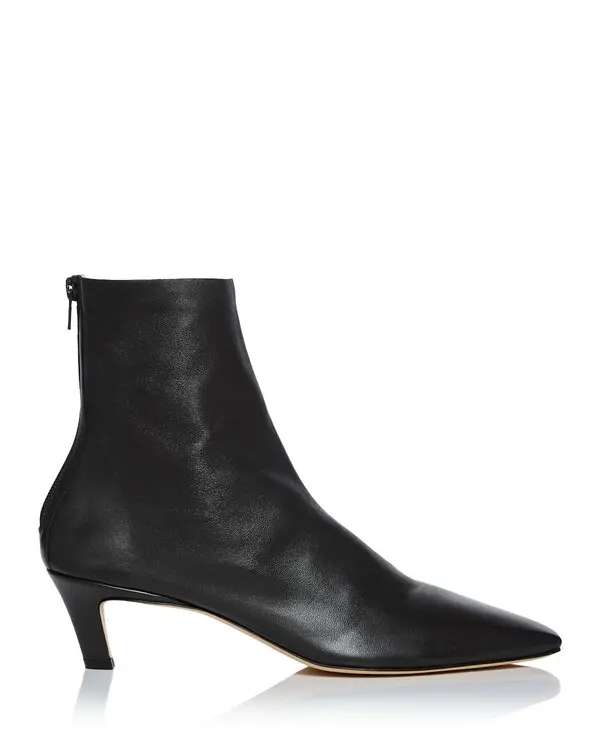 TOTEME Leather Ankle Boots