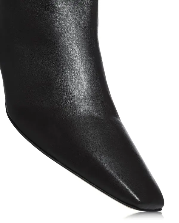 TOTEME Leather Ankle Boots