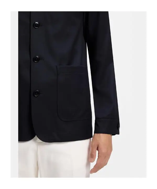 Hugo Boss Loose Wool Shirt Jacket