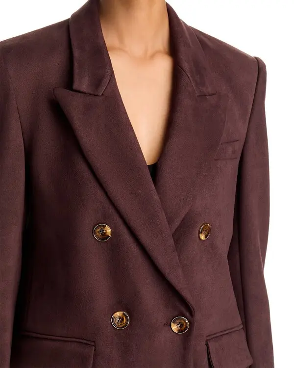 Generation Love Maverick Faux Suede Blazer