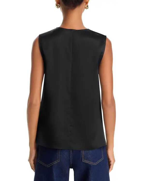 Rag & Bone Vinnie Silk Sleeveless Top