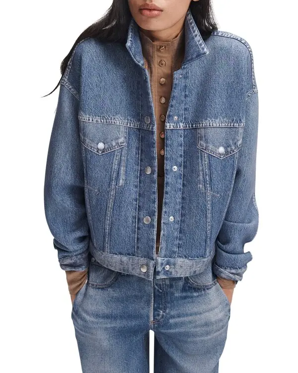 Rag & Bone Rb Miramar Mallow Trucker Jacket