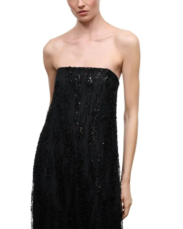 Staud Cassie Embellished Maxi Dress