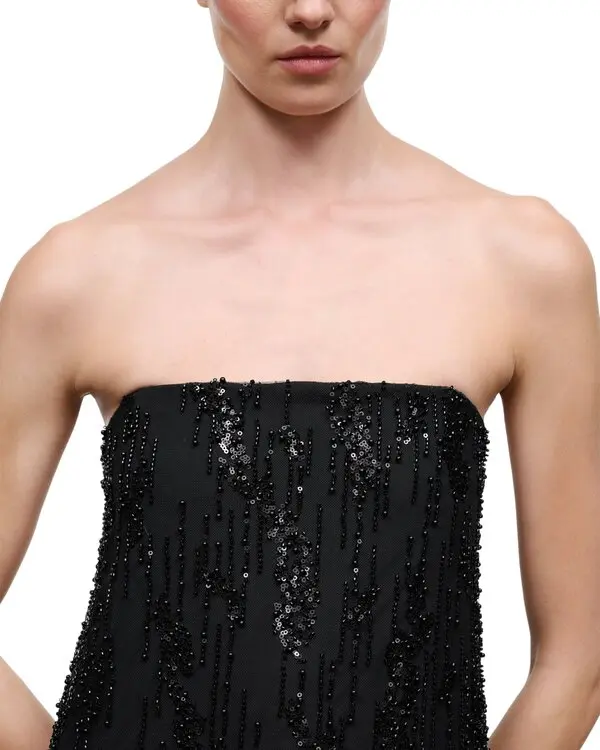 Staud Cassie Embellished Maxi Dress