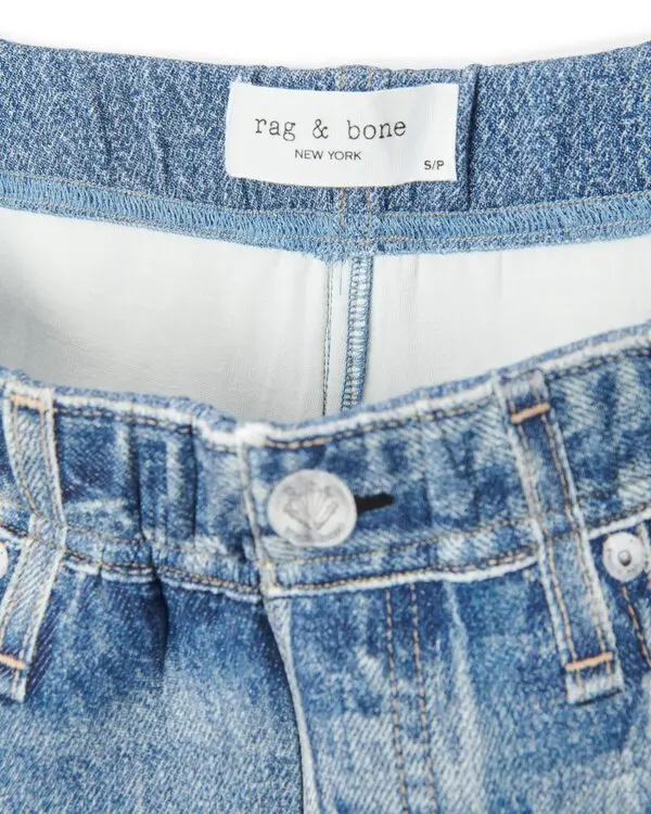 Rag & Bone Rb Miramar Mallow High Rise Pull On Jeans