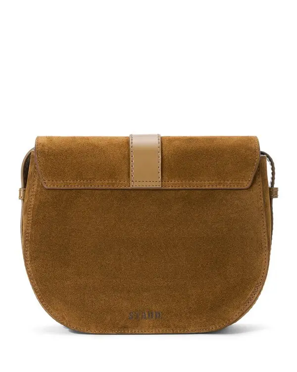 Staud Bella Suede Saddle Bag
