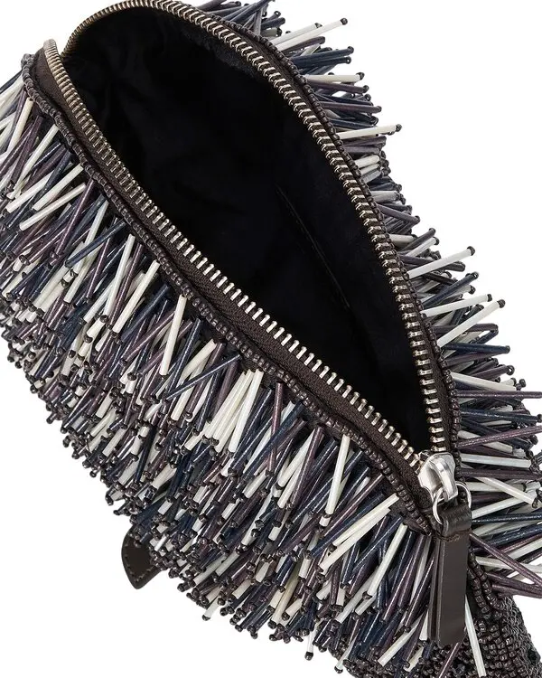 Staud Beaded Porcupine Clutch
