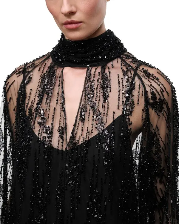 Staud Esther Embellished Mini Dress