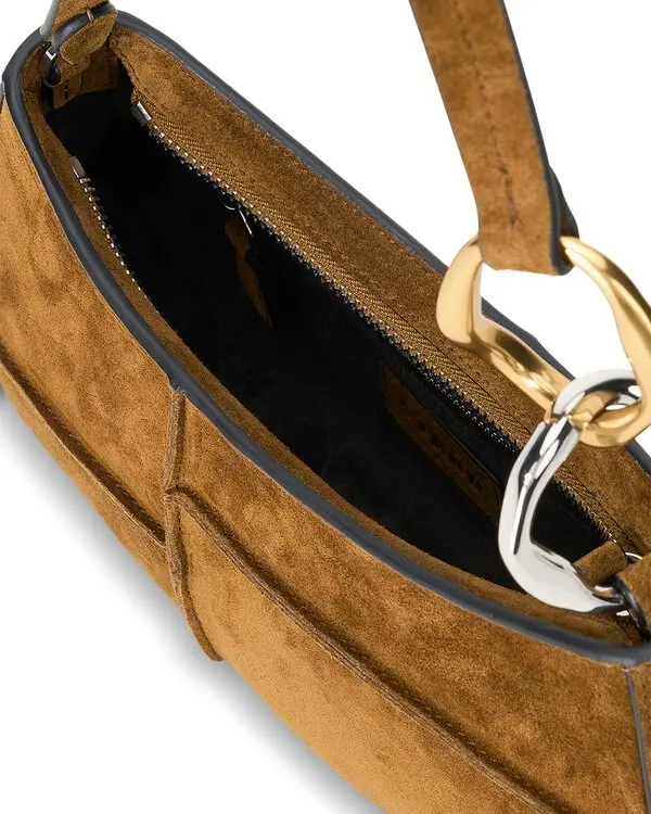 Staud Ollie Shoulder Bag - Cigar Patch