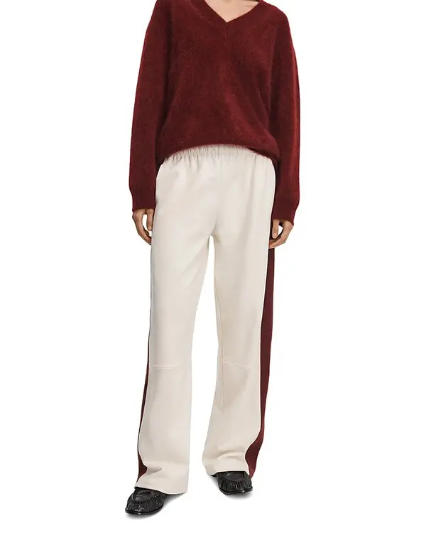 Rag & Bone The Everyday Terry Cotton Seamed Track Pants