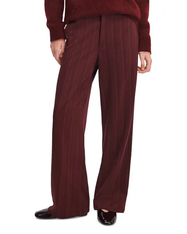 Rag & Bone Irina Ponte Jacquard Tailored Pants