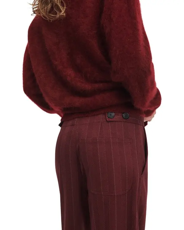 Rag & Bone Irina Ponte Jacquard Tailored Pants