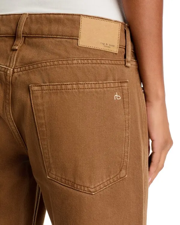 Rag & Bone Cam Low Rise Straight Jeans