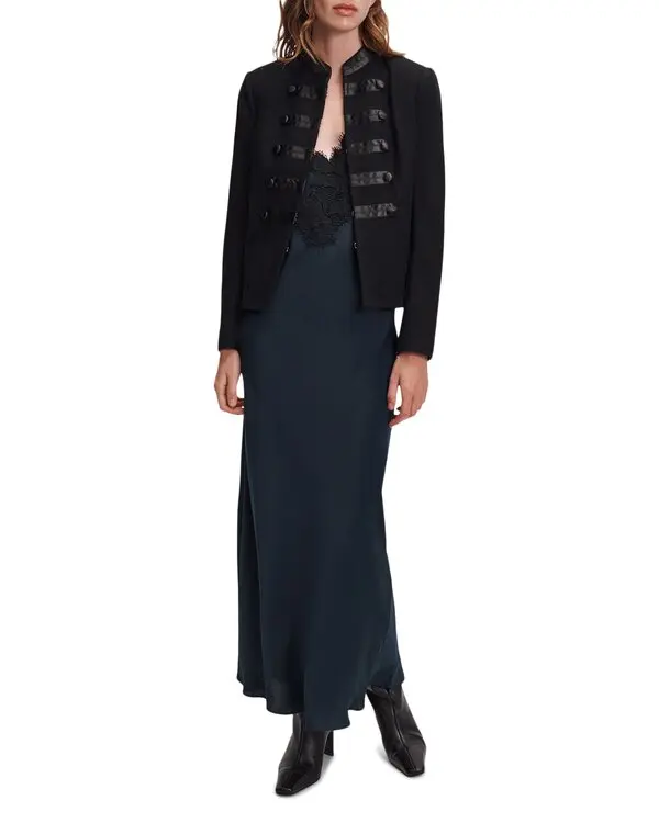 Rag & Bone Ariana Lace Trim Slip Dress