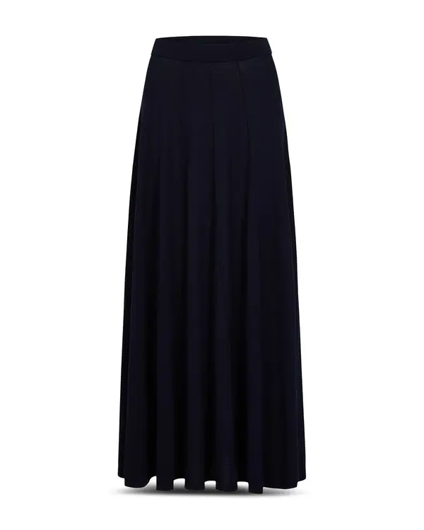 TWP Wool Seamed Maxi Skirt