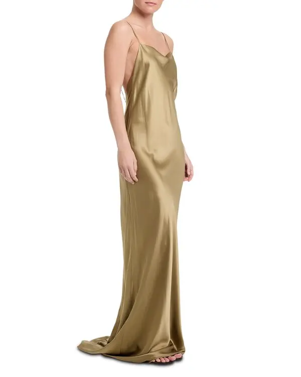 TWP Silk Scoop Back Slip Dress