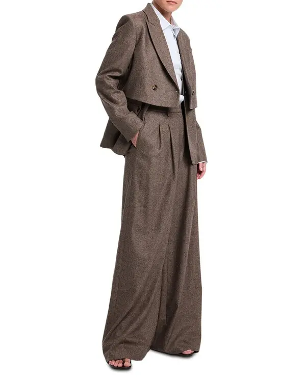 TWP Wool & Cashmere Layered Blazer