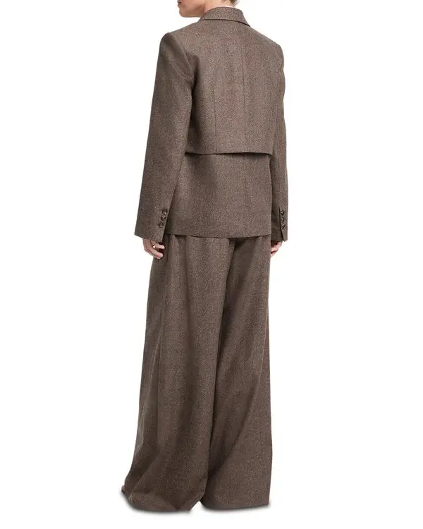 TWP Wool & Cashmere Layered Blazer