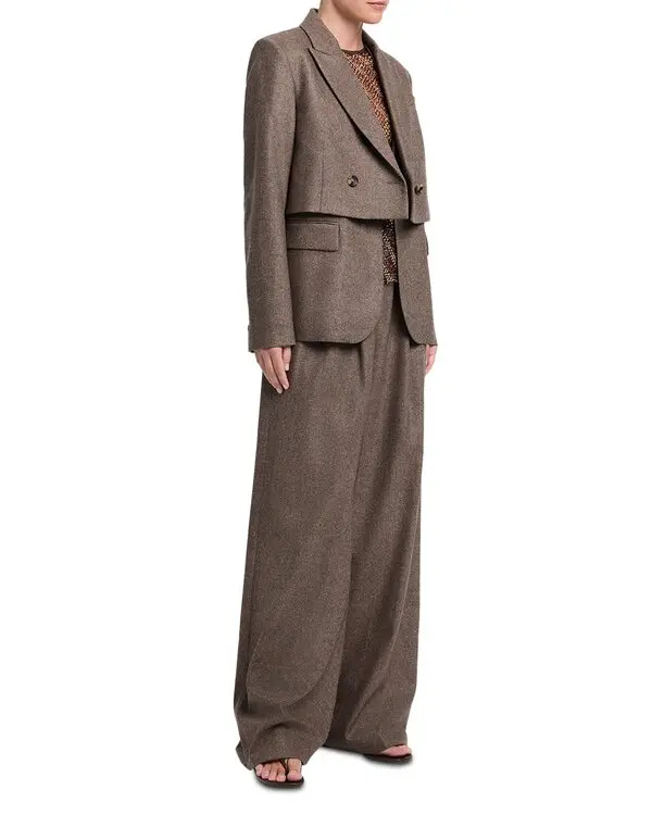 TWP Wool & Cashmere Layered Blazer