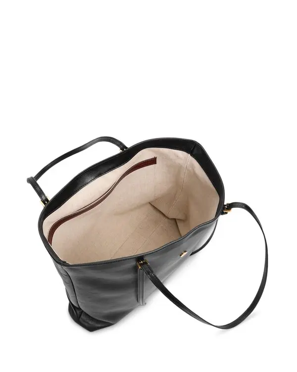 Versace Small Leather Tote Bag