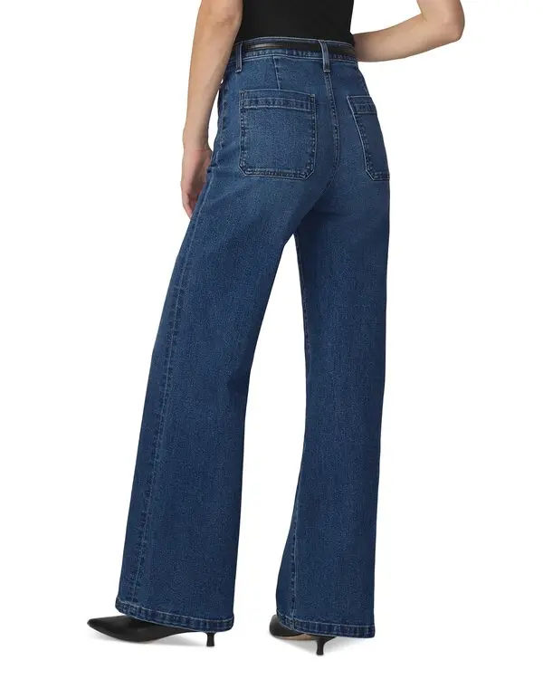 Joe's Jeans The Mia Patch Pocket High Rise Wide Leg Jeans