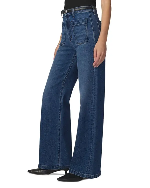 Joe's Jeans The Mia Patch Pocket High Rise Wide Leg Jeans