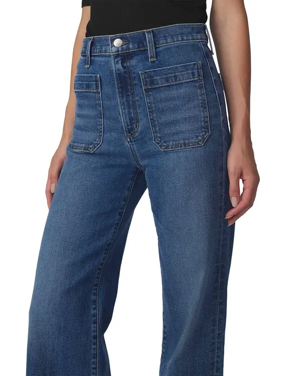 Joe's Jeans The Mia Patch Pocket High Rise Wide Leg Jeans