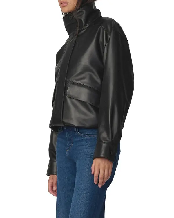 Joe's Jeans The Cohen Leather Bomber Jacket